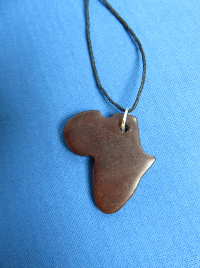 African Art Ethnic Jewelry Shona Carving Polished BROWN VERDITE AFRICA ...