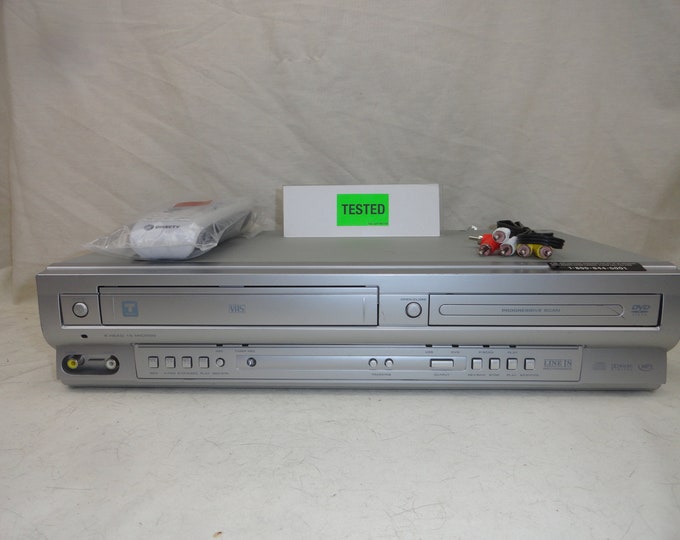 Magnavox MWD2205 DVD VCR Combo Player Vhs Hi-fi Free Shipping - Etsy