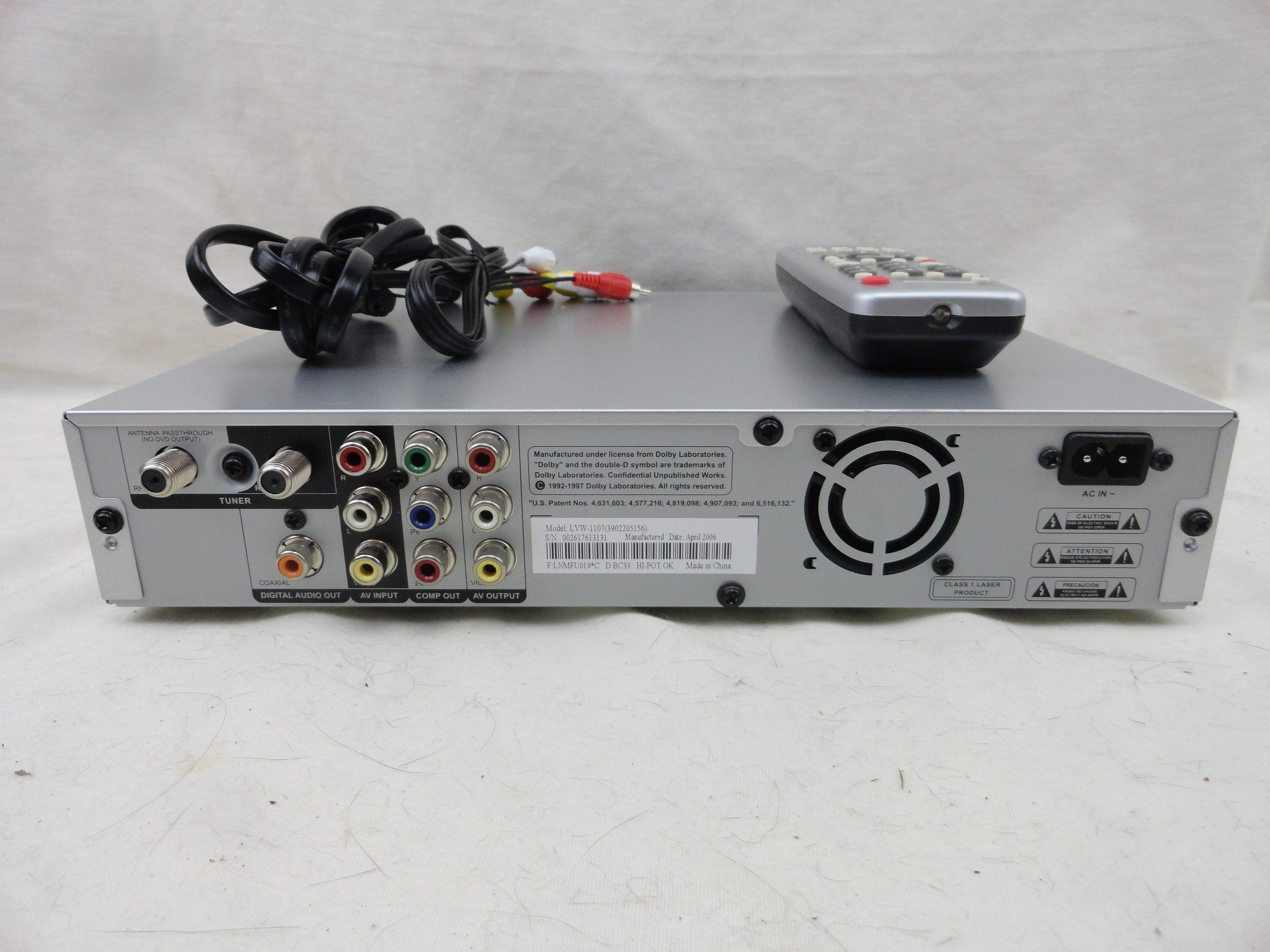 Lite on LVW-5115GHC DVD-R DVD Recorder Player With Cable No Remote - Etsy