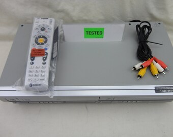 ESA E4000 DVD VCR Dual Double Deck Combo With Universal Remote and Cables - Etsy
