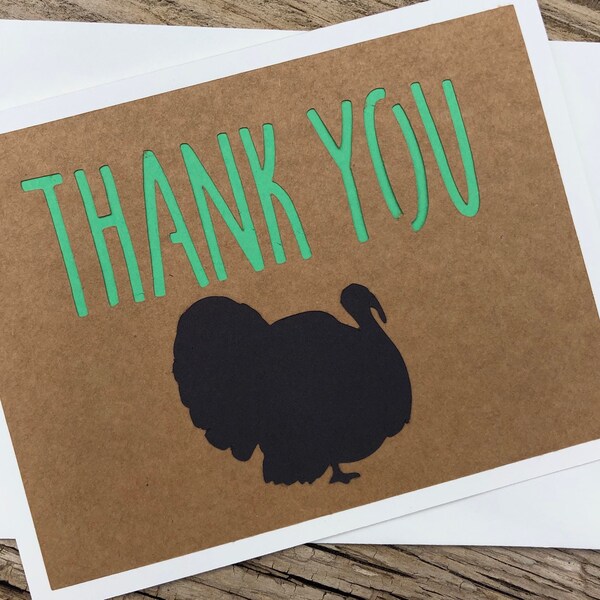 Turkey Card - Etsy