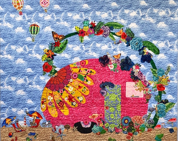 Flaura Vintage Camper Collage Kit by Doris Rice, Certified Collage ...