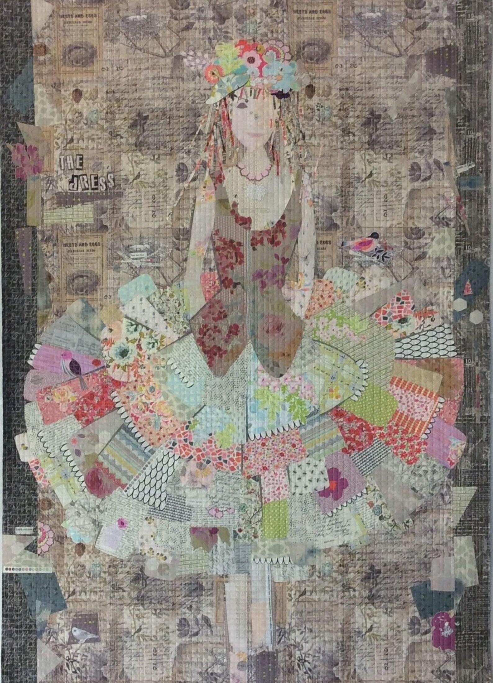 The Dress Collage Quilt Pattern - Etsy