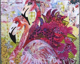 Octopus Garden Collage Quilt Pattern 40" X 45" by Laura Heine - Etsy