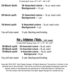 Smarty Pants X-blocks Quilt Pattern - Etsy