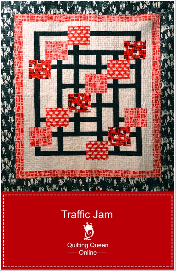 Traffic Jam Pattern | Etsy