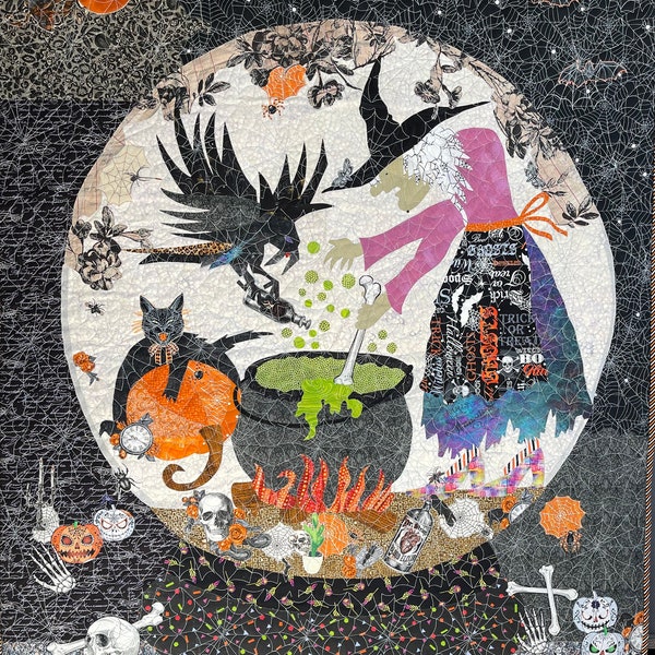 Witch Quilt Patterns - Etsy