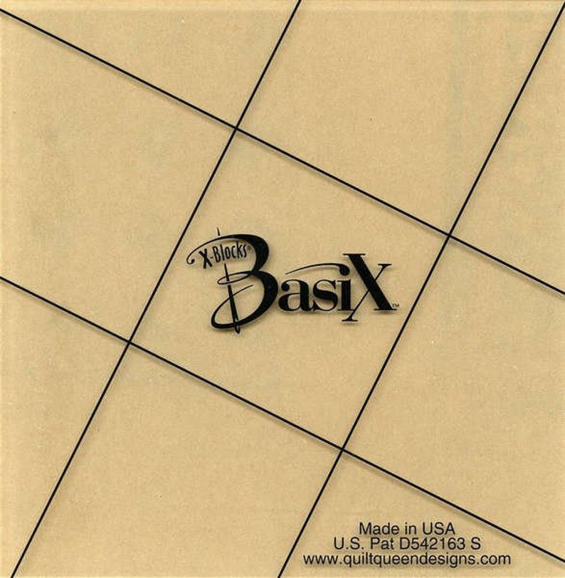 Basix Template by Cactus Queen Quilt Co - Etsy