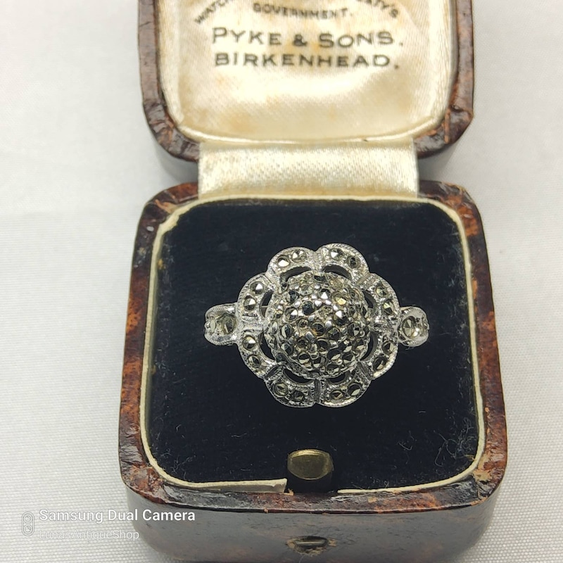 Antique Silver Ring - Etsy