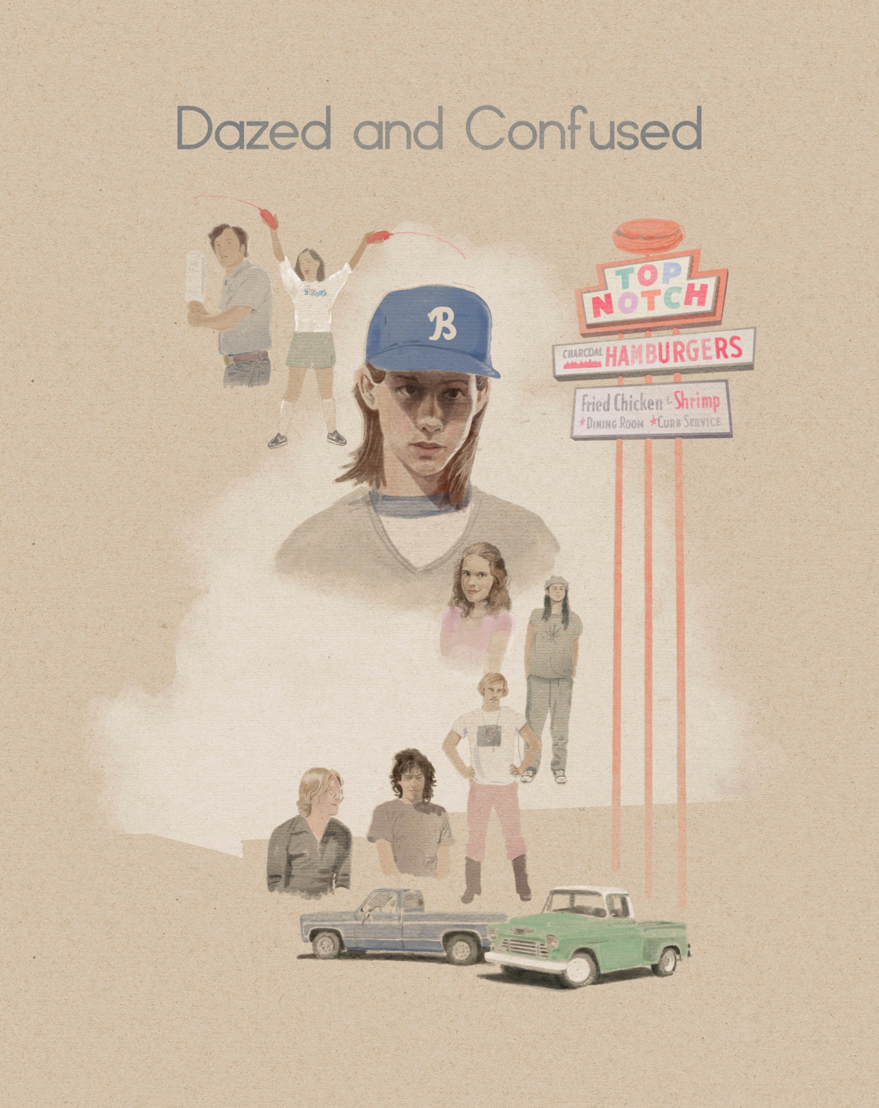 Dazed And Confused Movie Poster