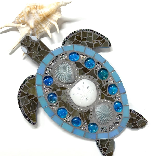 Sea Turtle Mosaic - Etsy