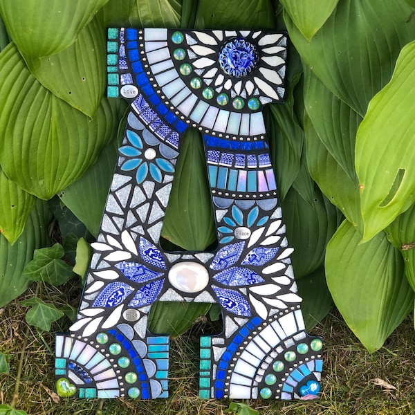 Mosaic Letter - Etsy