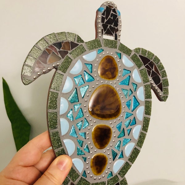 Sea Turtle Mosaic - Etsy