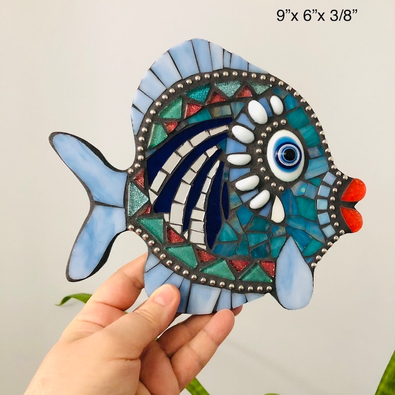 Fish Mosaic - Etsy