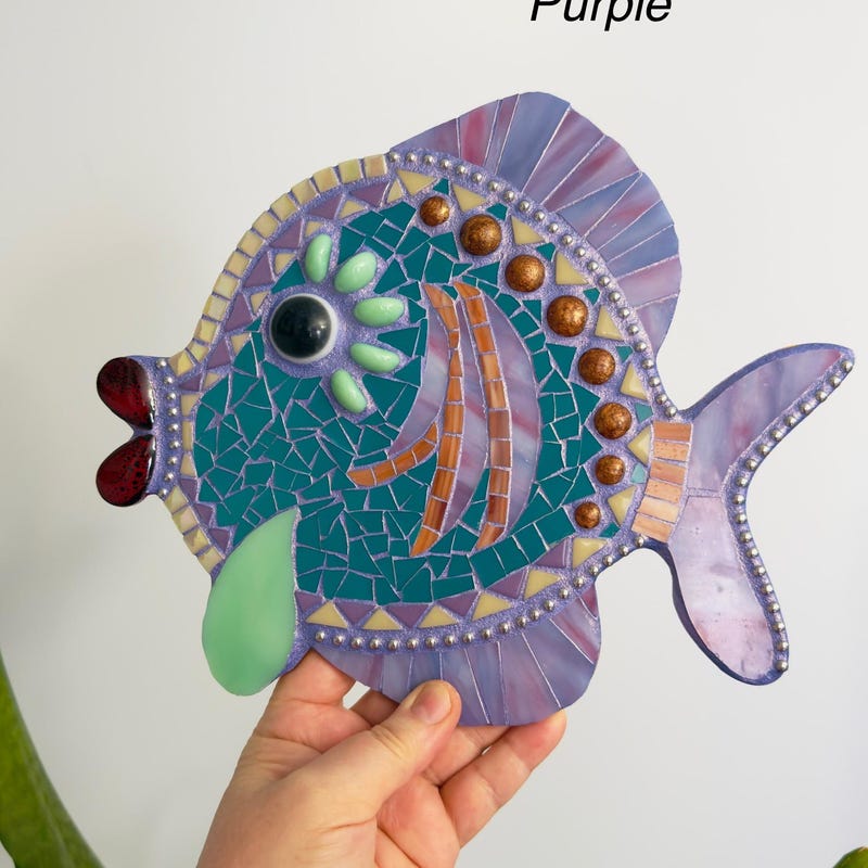 Fish Mosaic - Etsy
