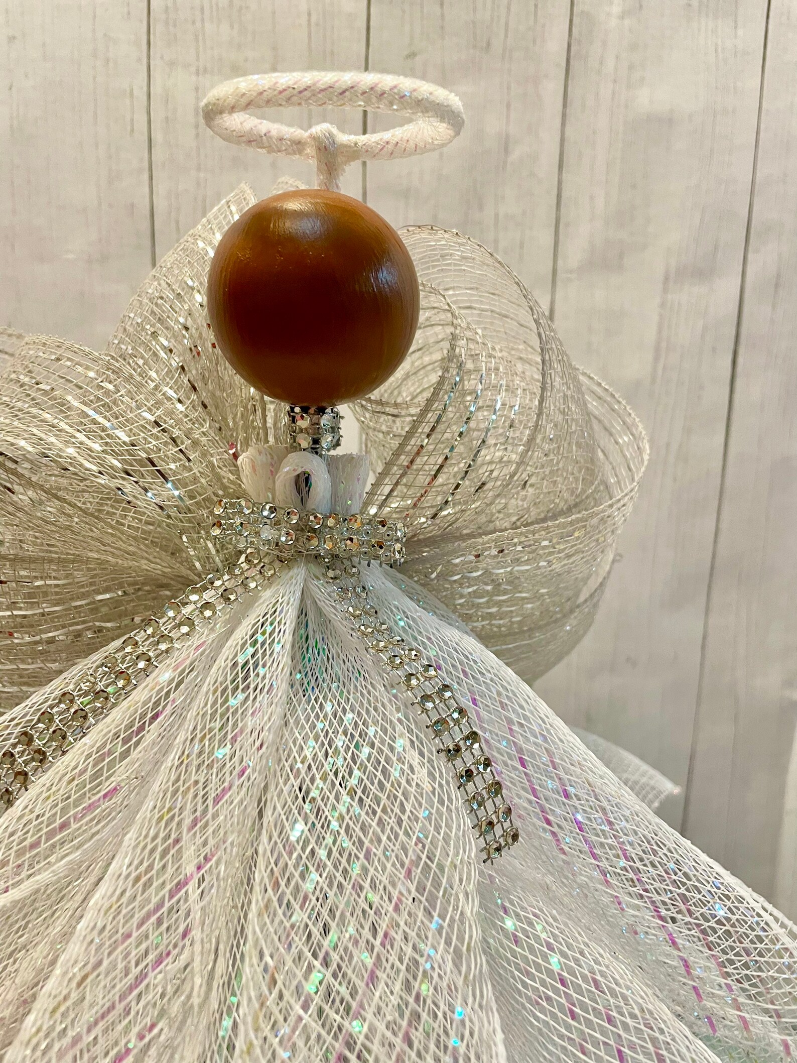 African American White Angel Tree Topper. Black Angel Tree - Etsy