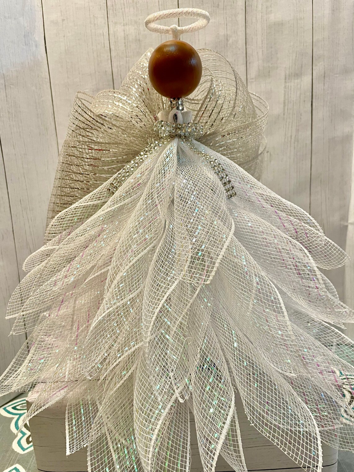 African American White Angel Tree Topper. Black Angel Tree - Etsy