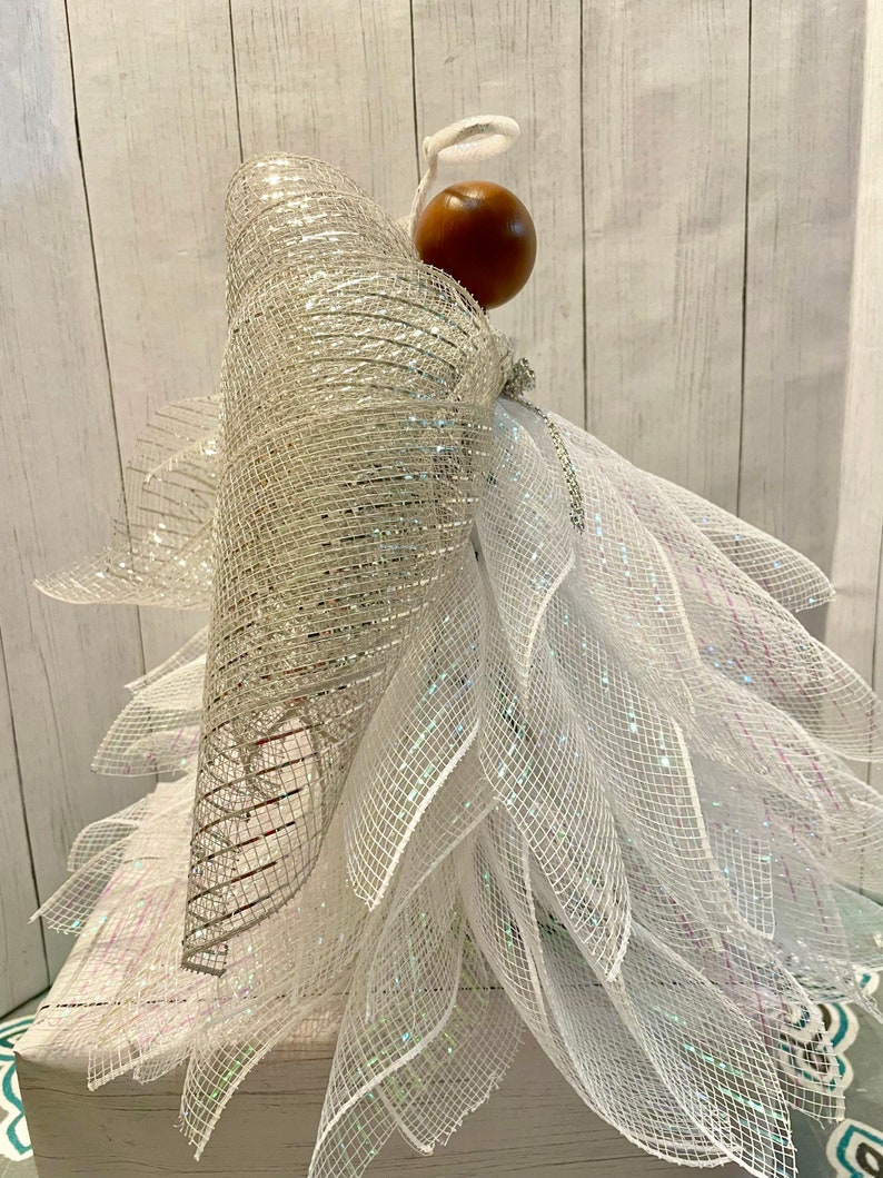 African American White Angel Tree Topper. Black Angel Tree - Etsy