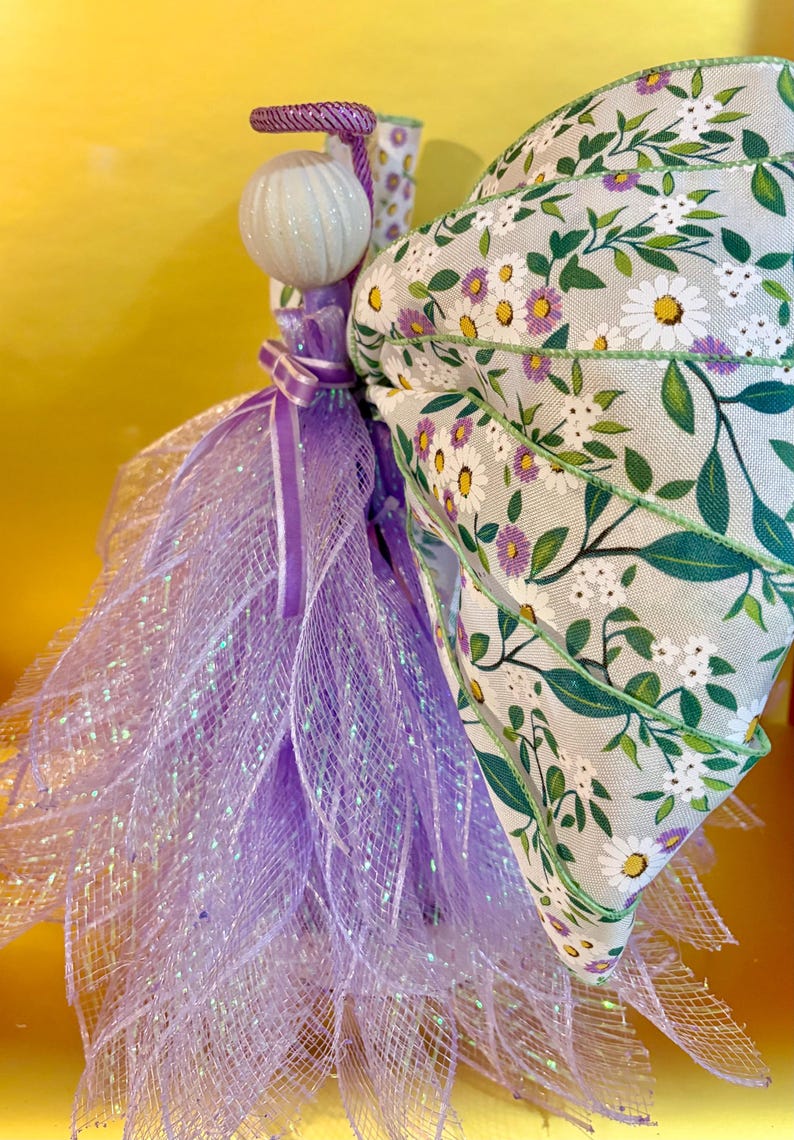 Easter Angel Tree Topper. Angel Tabletop Decor. Easter Decorations ...