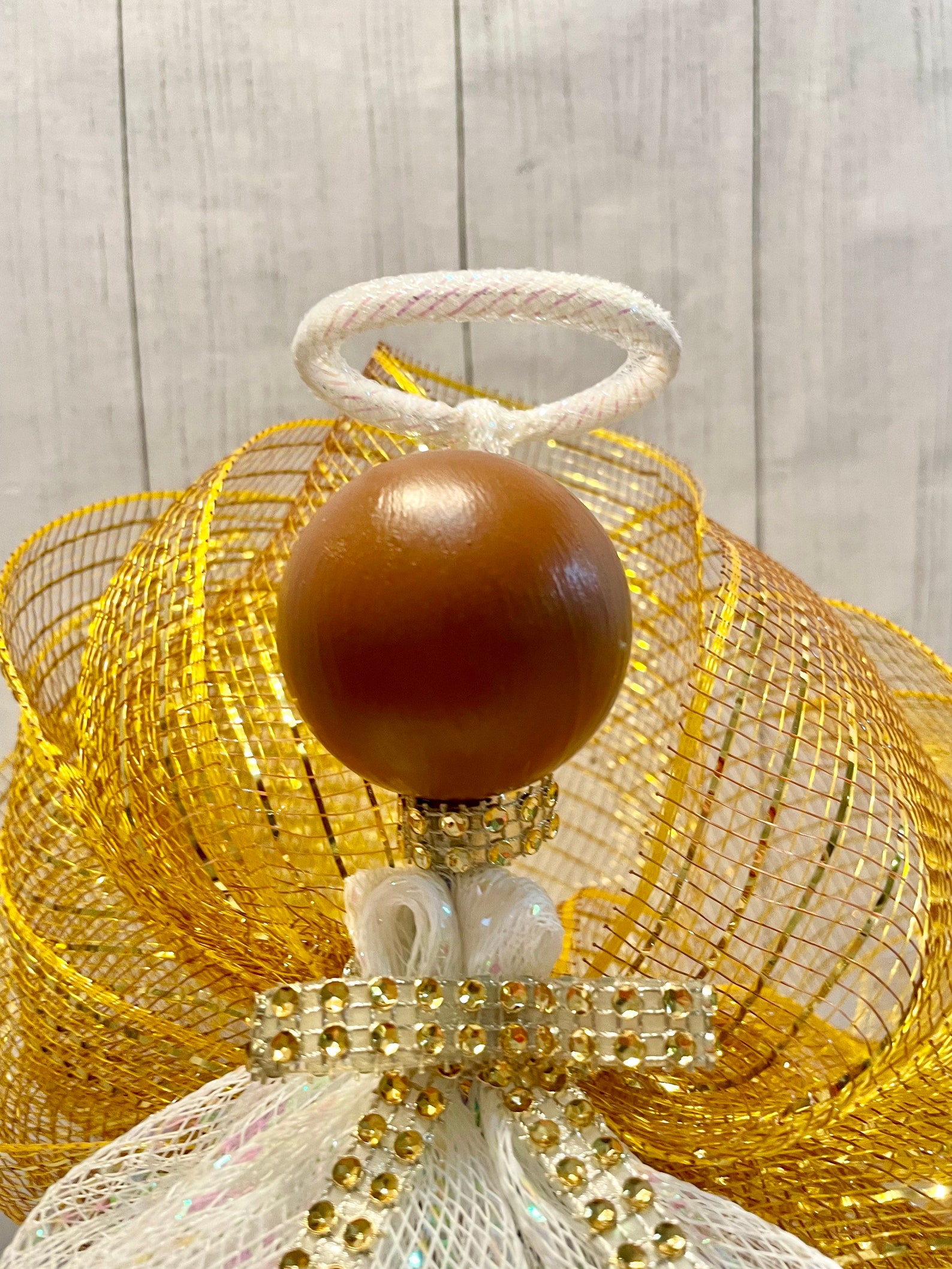 African American Angel Tree Topper. White and Gold African - Etsy