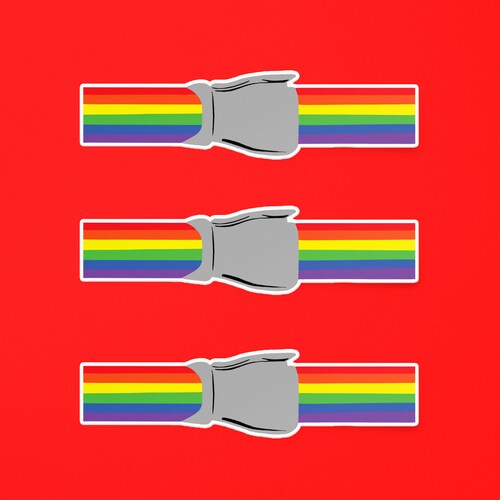 Pride Plane Sticker Flight Attendant Gift Someflystuff | Etsy