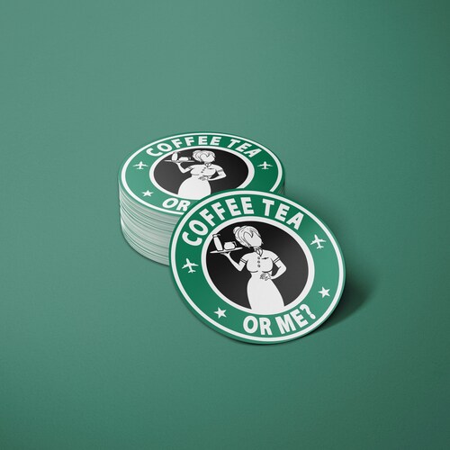 Airport Standby Netflix Flight Attendant Sticker - Etsy