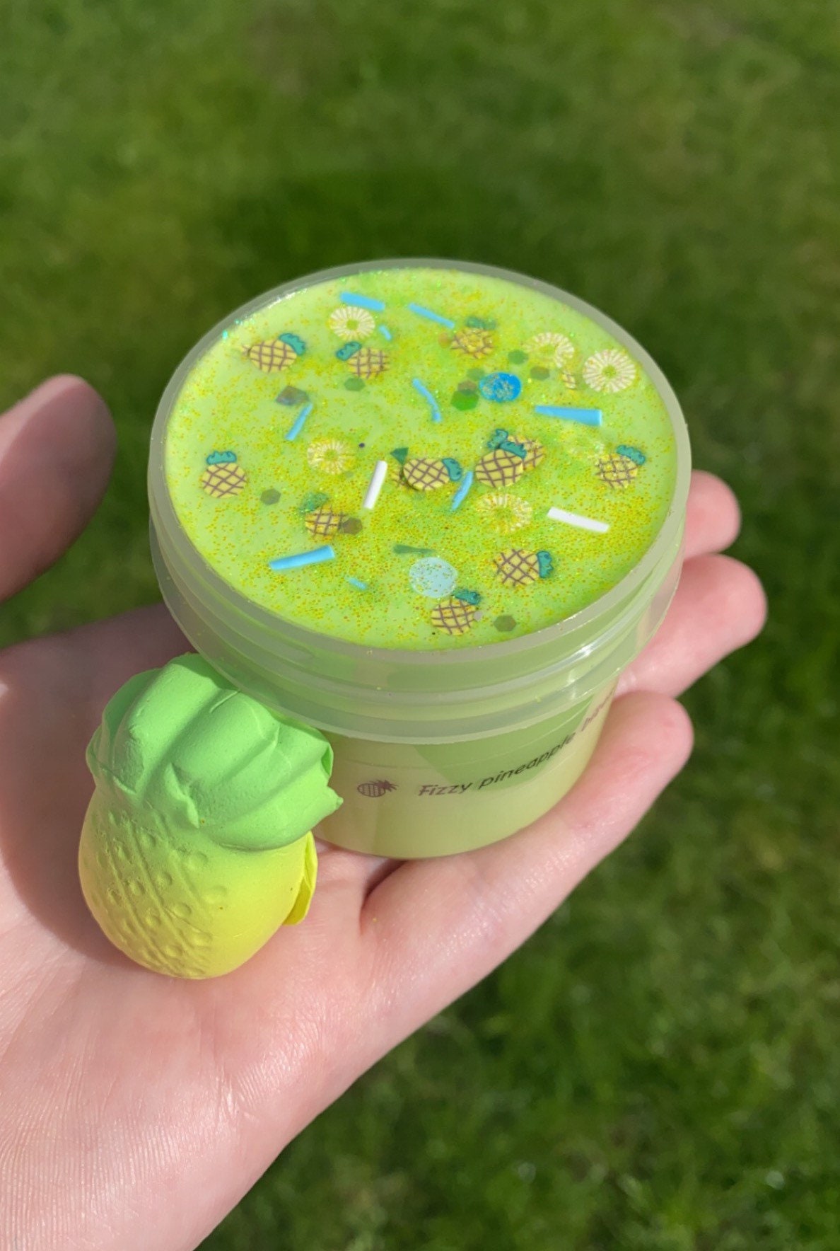 Fizzy Pineapple Bites Diy Clay Scented Slime uk Seller - Etsy Australia