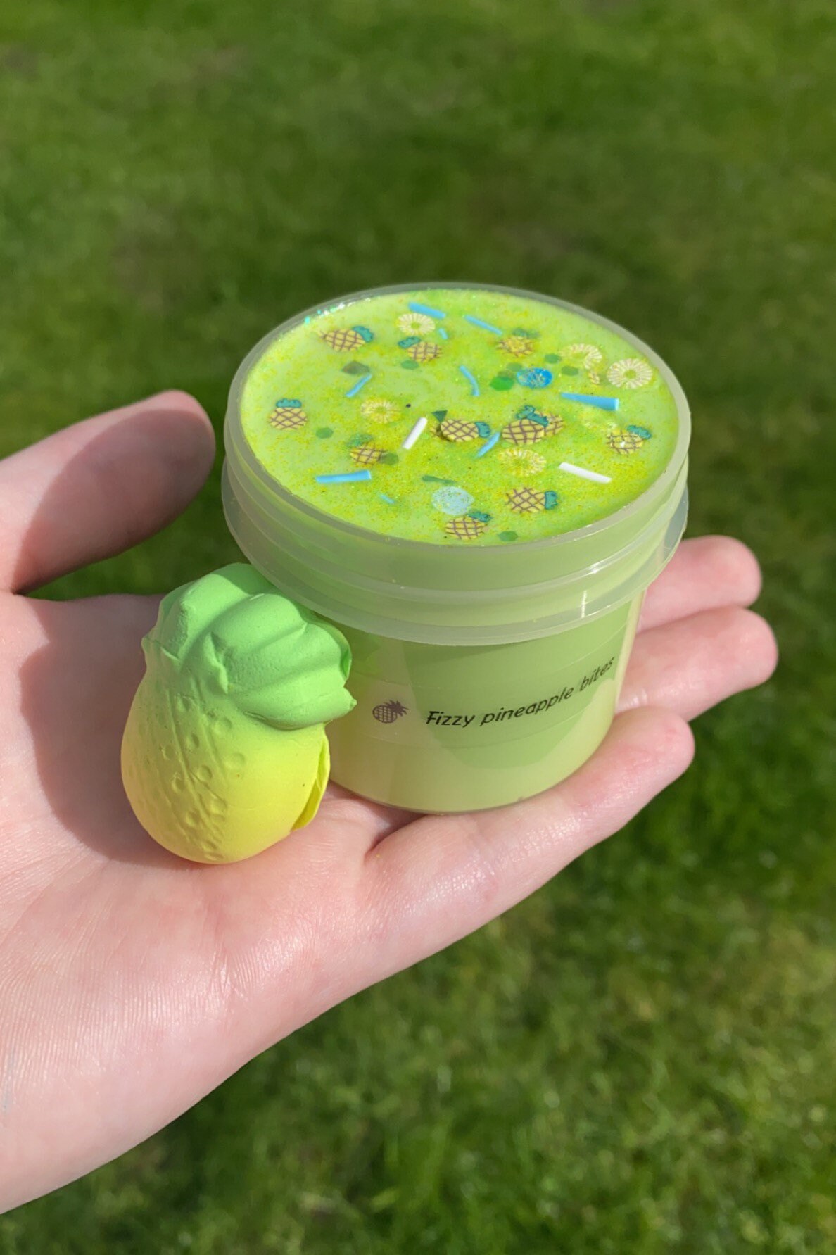 Fizzy Pineapple Bites Diy Clay Scented Slime uk Seller - Etsy Australia