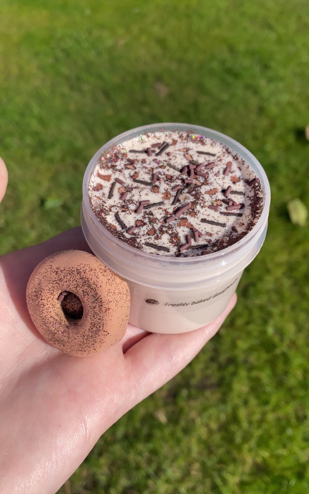 Freshly Baked Doughnuts Diy Clay Scented Slime uk Seller | Etsy UK