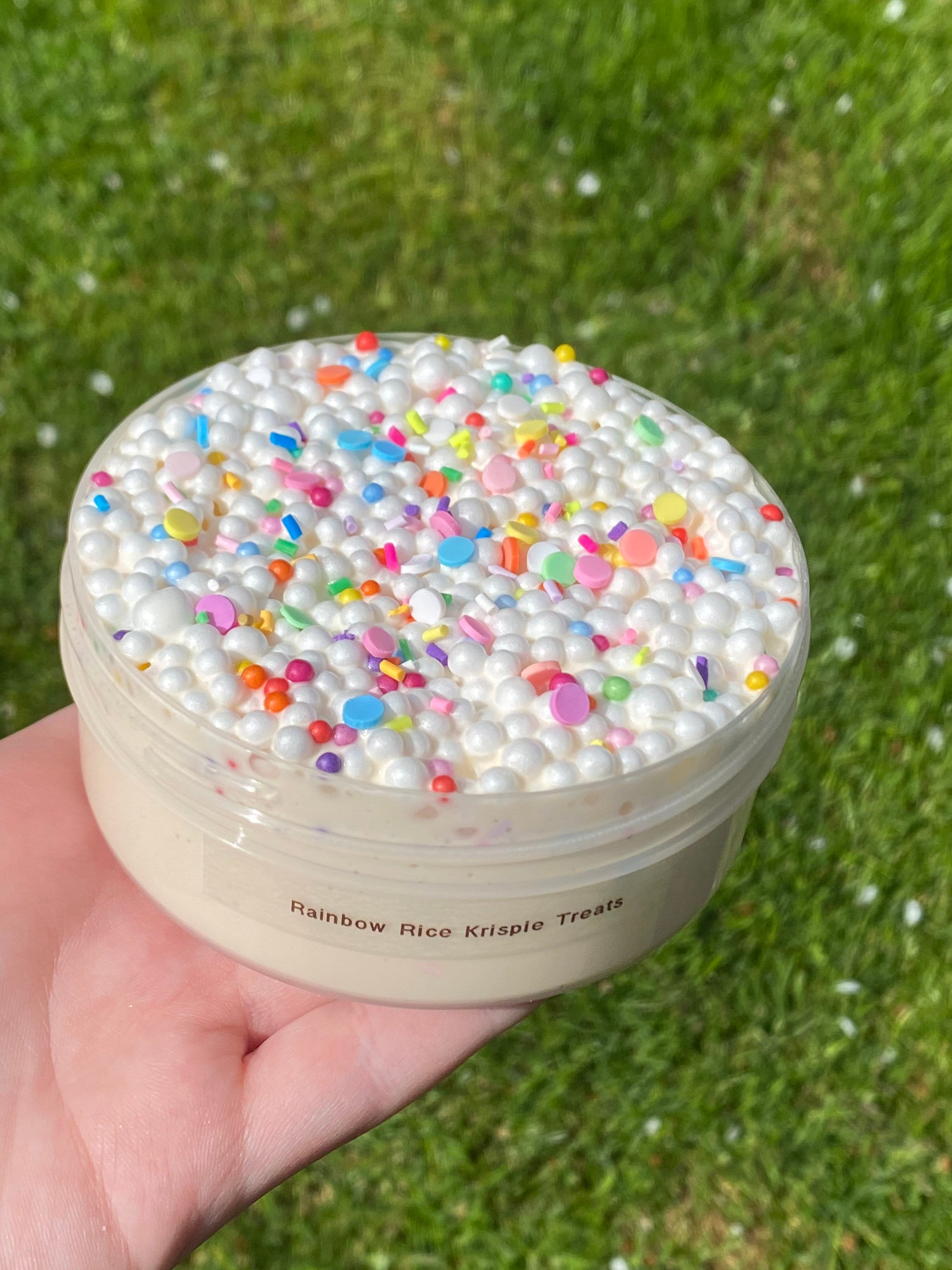 Regenbogen Reis Krispie Leckerli Duft Floam Slime uk Verkäufer - Etsy.de