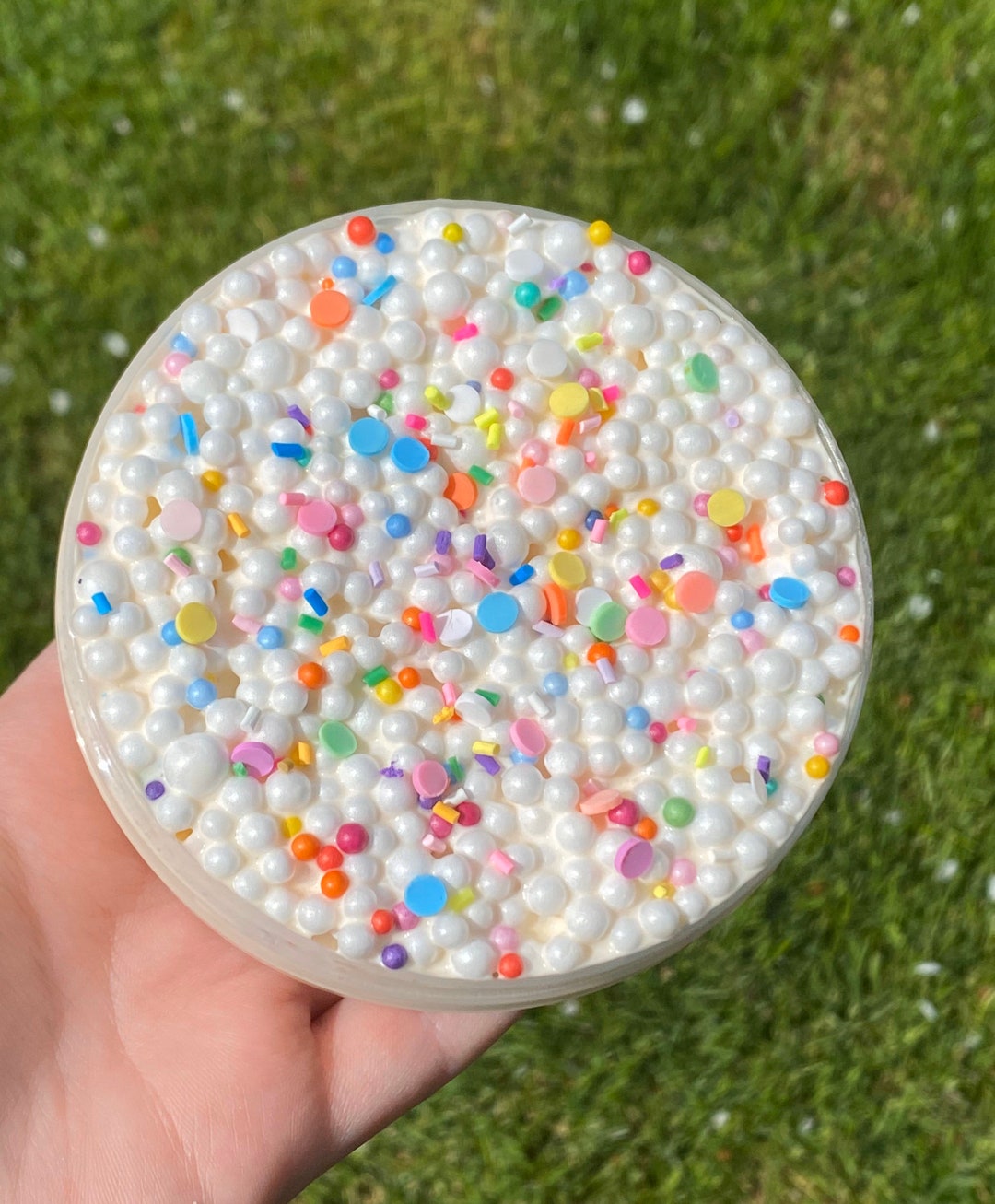 Rainbow Rice Krispie Treat Scented Floam Slime *uk Seller - Etsy