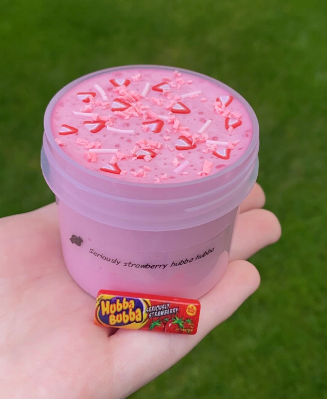 Seriously Strawberry Hubba Bubba Thick N Glossy Scented Slime - Etsy UK