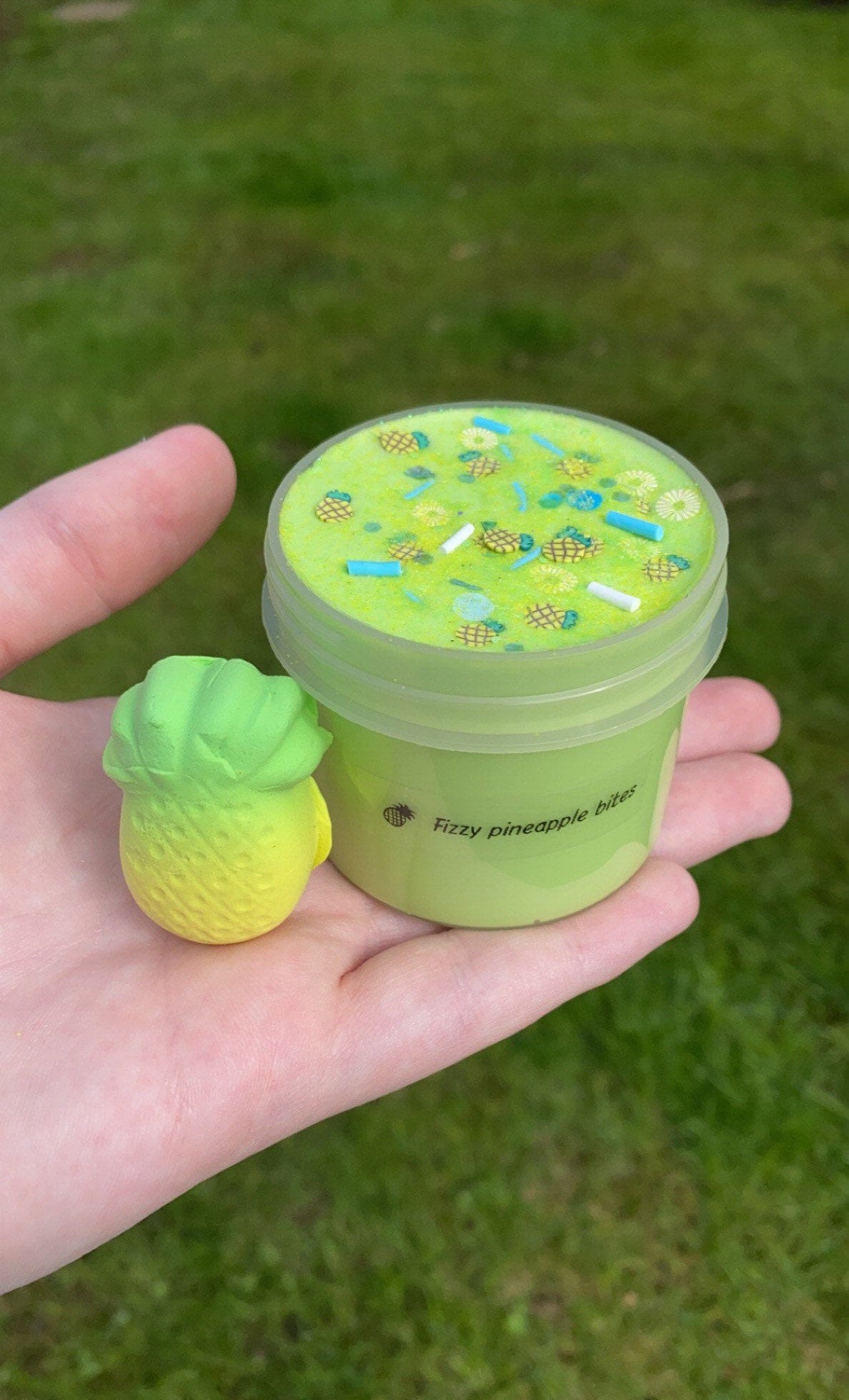 Fizzy Pineapple Bites Diy Clay Scented Slime uk Seller - Etsy Australia