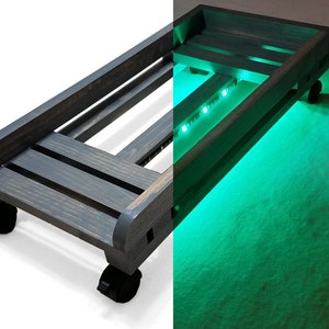 Weathered Gray Gaming PC Case Stand for Desktop Computer Tower, Geek ...