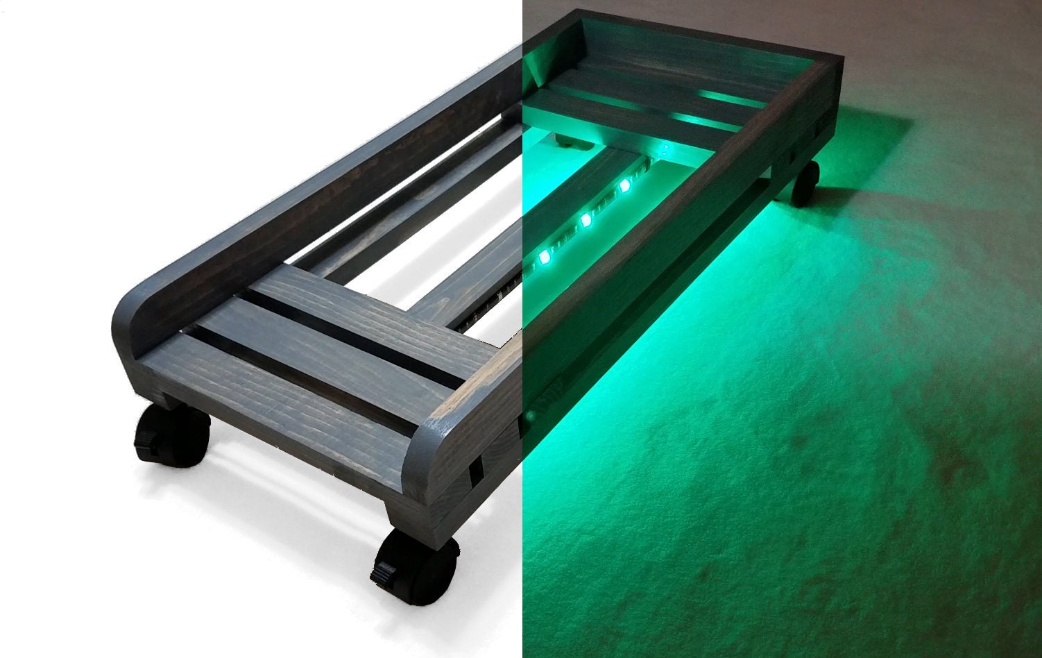 Weathered Gray Gaming PC Case Stand for Desktop Computer | Etsy