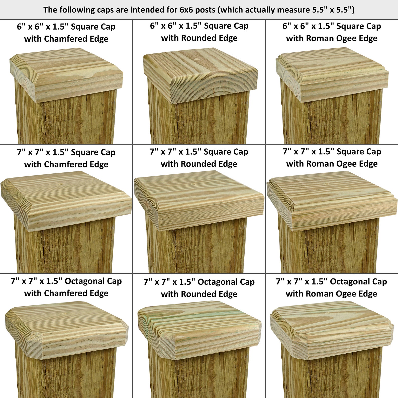 Fence Post Cap Deck Post Cap Modern Mailbox Post Cap Garden | Etsy