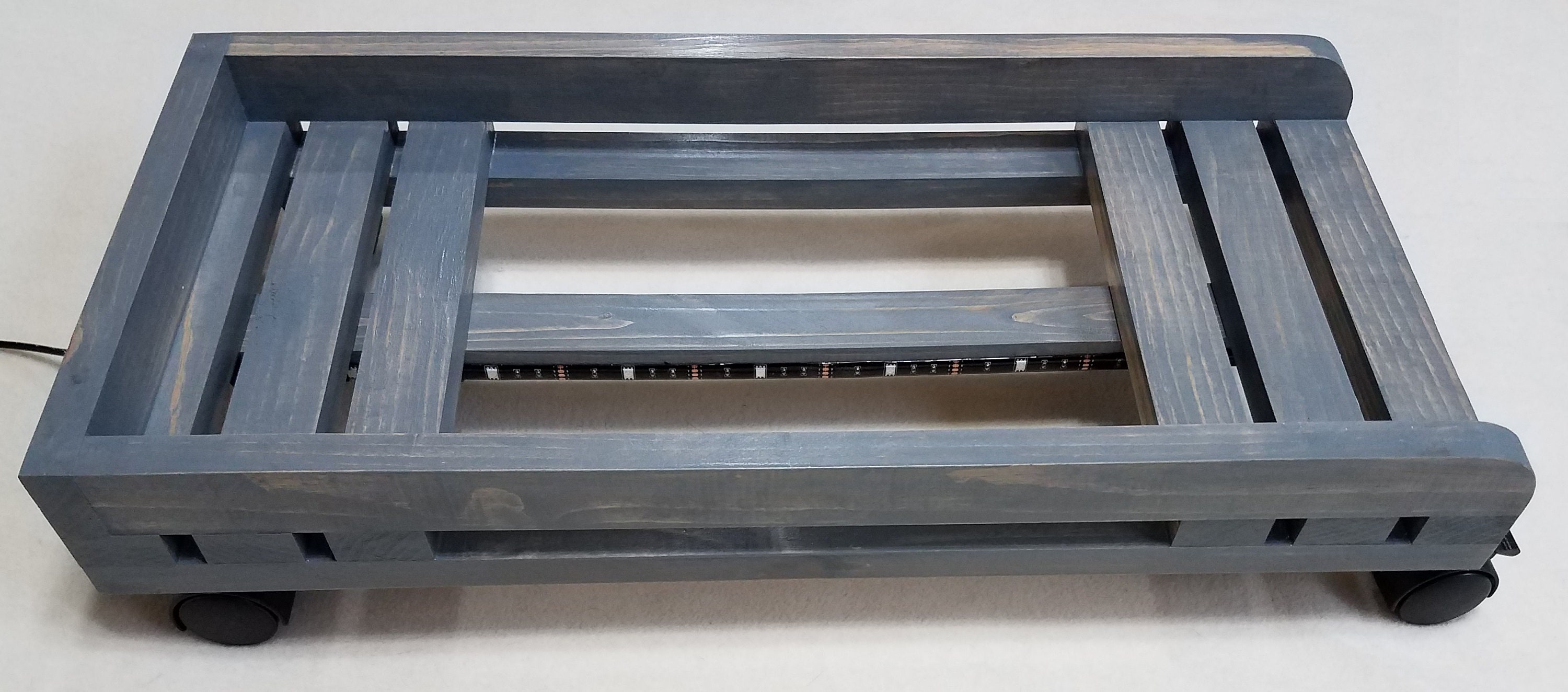 Weathered Gray Gaming PC Case Stand for Desktop Computer | Etsy