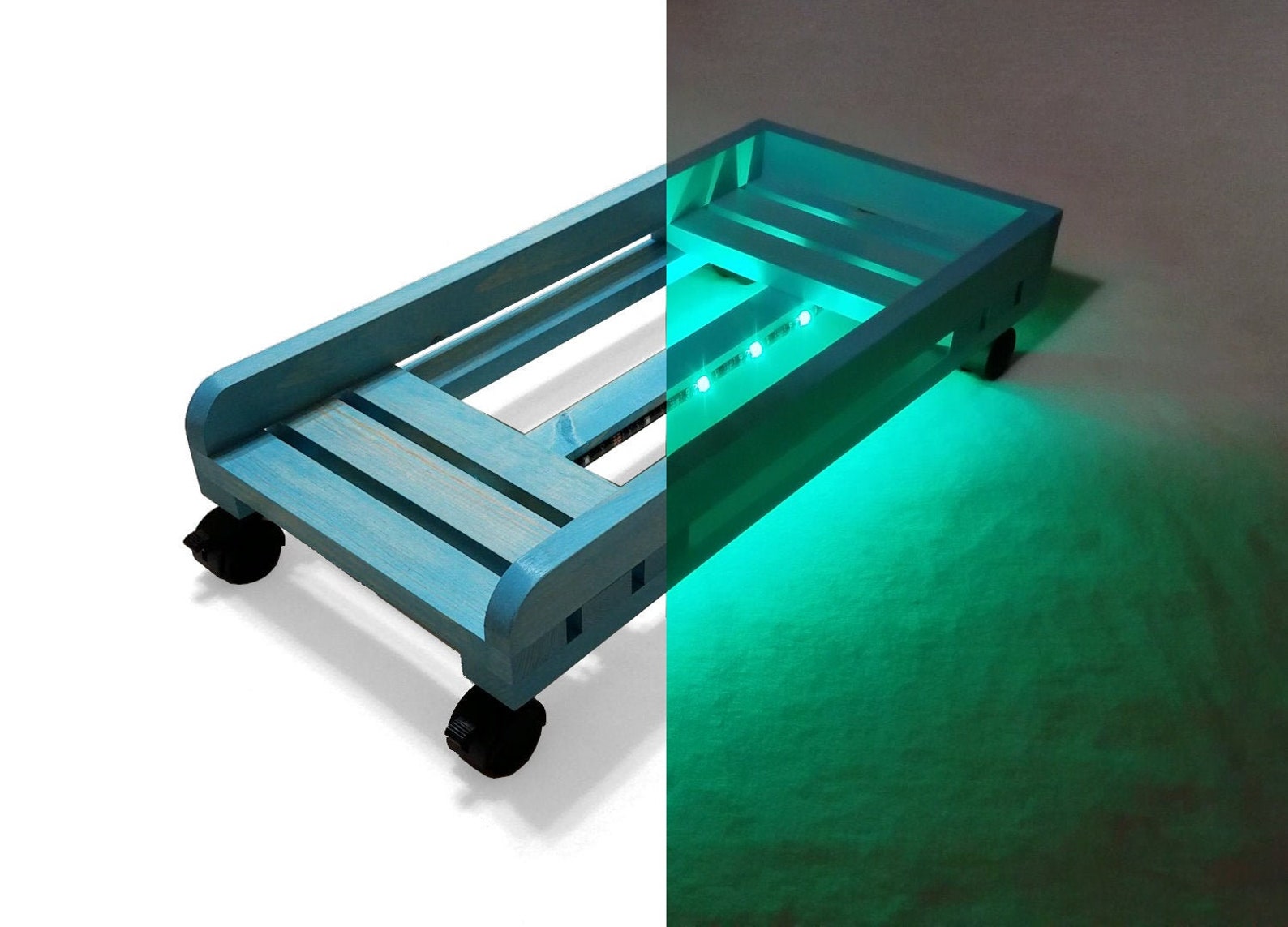 Vintage Aqua Gaming PC Case Stand for Desktop Computer Tower | Etsy