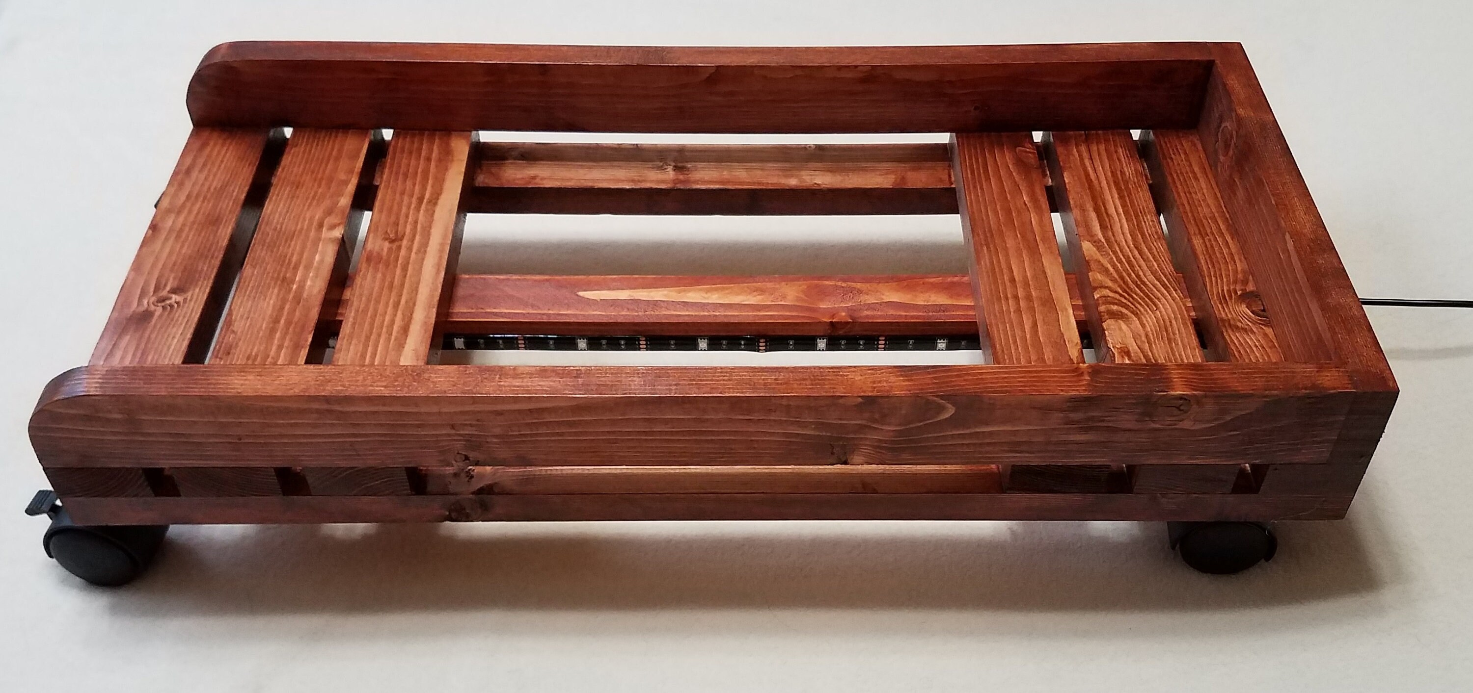 American Walnut Gaming PC Case Stand for Desktop Computer | Etsy