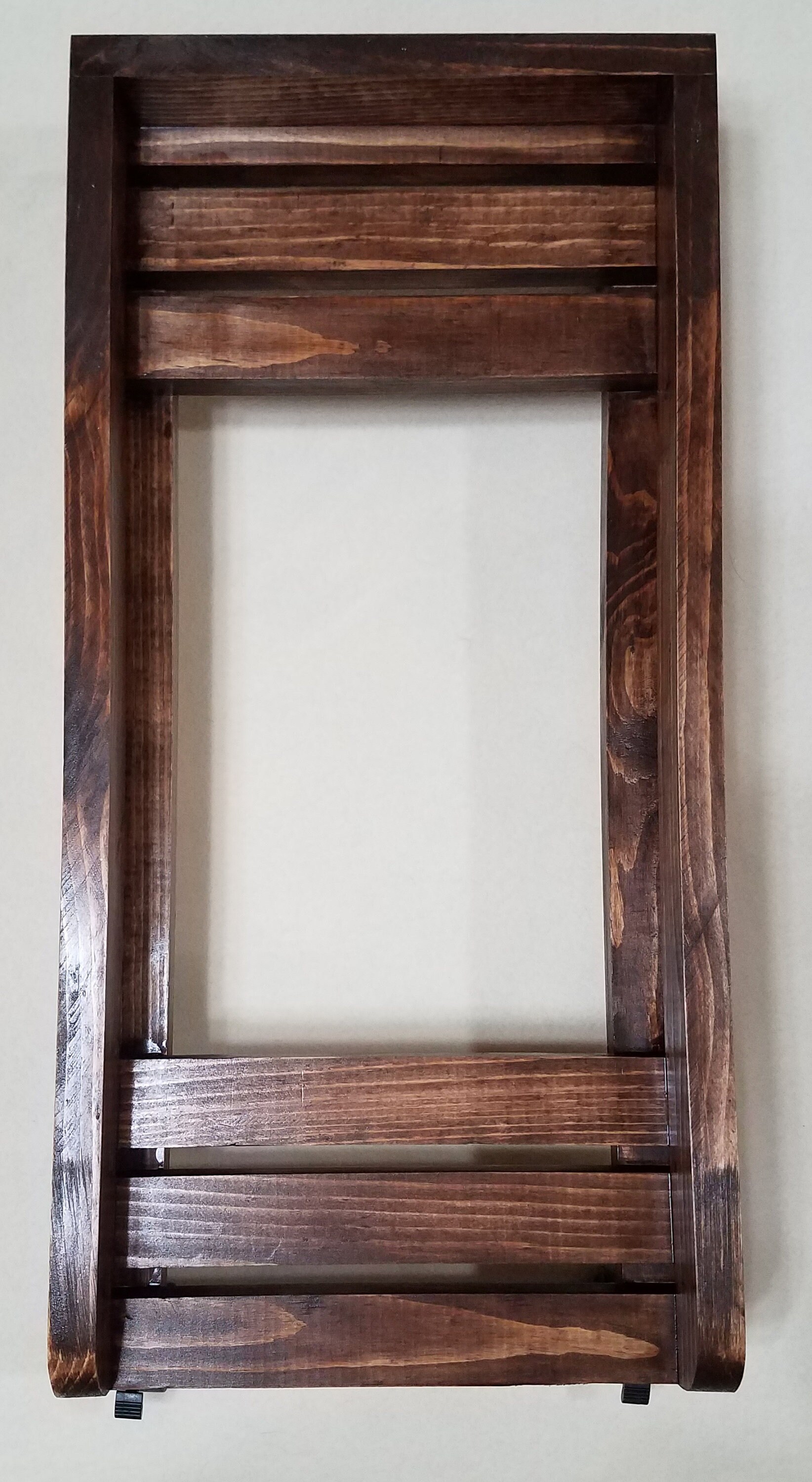 Dark Walnut Gaming PC Case Stand for Desktop Computer Tower | Etsy