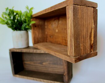 Rustic Wooden Box - Etsy