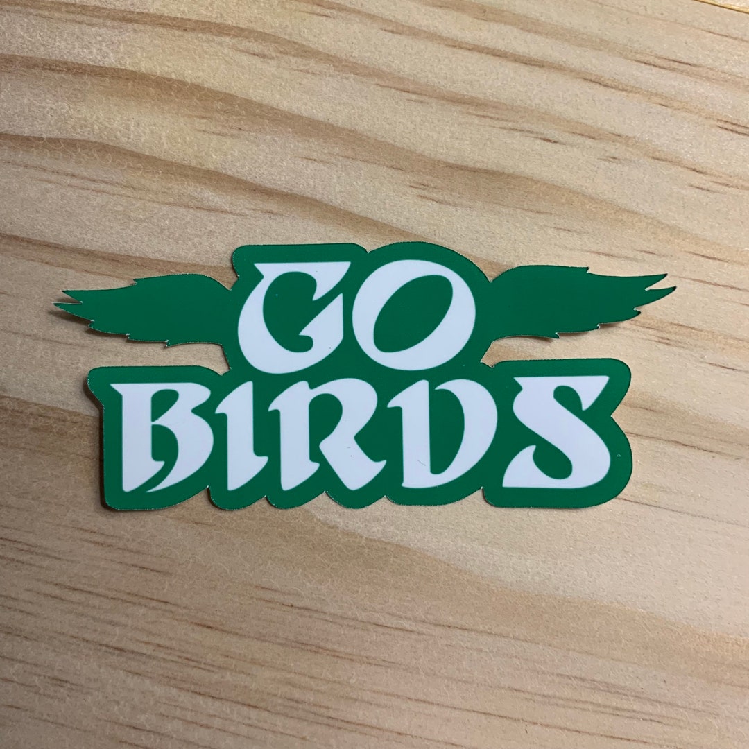 Go Birds Philadelphia Vinyl Holographic Sticker Eagles - Etsy