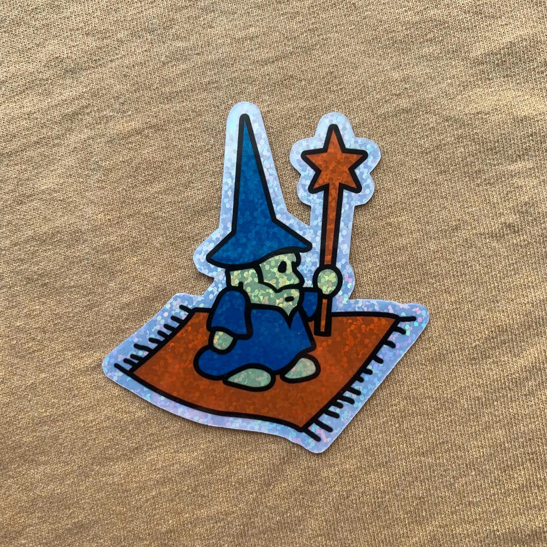 King Gizzard and the Lizard Wizard Sticker - Holographic Stickers ...