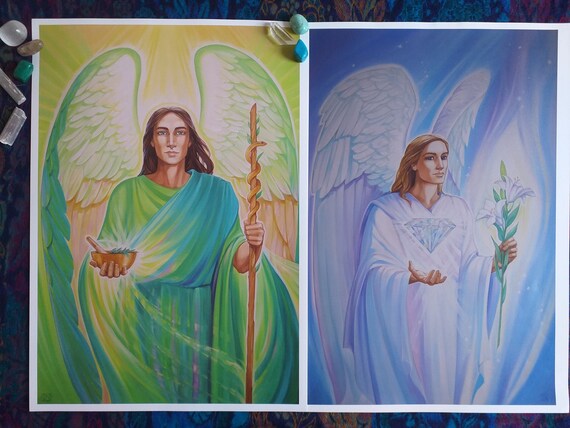 Archangels Michael Gabriel Raphael Uriel And Metatron
