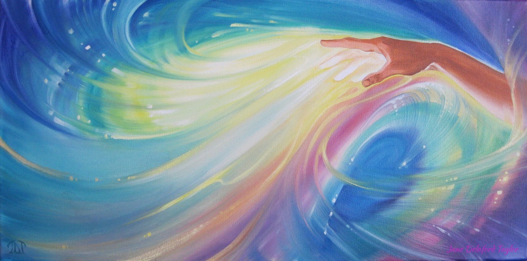 Lightweaver Energy Art Digital Print for Home or Therapy Room - Etsy