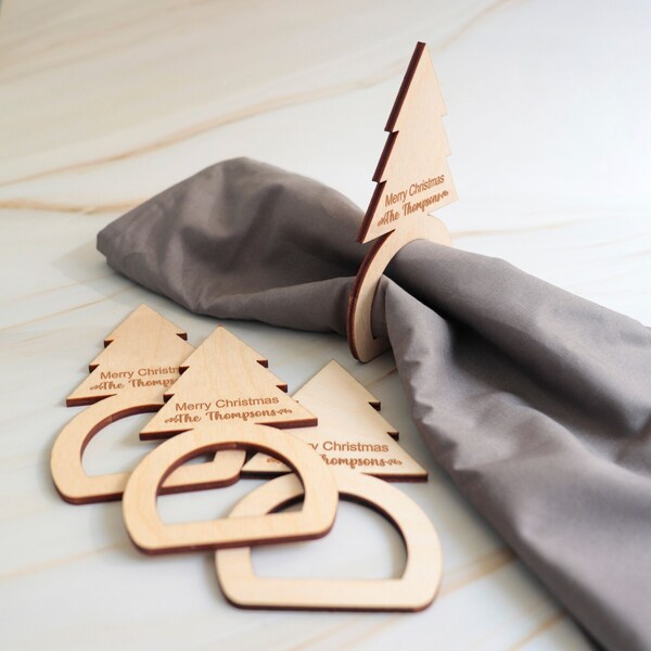 Custom Napkin Ring - Etsy