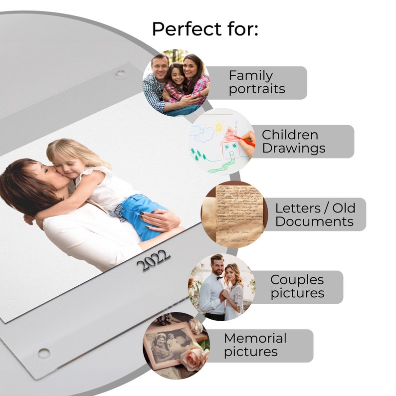 Custom Acrylic Photo Plaque: Personalized Portrait Display With Wood or ...