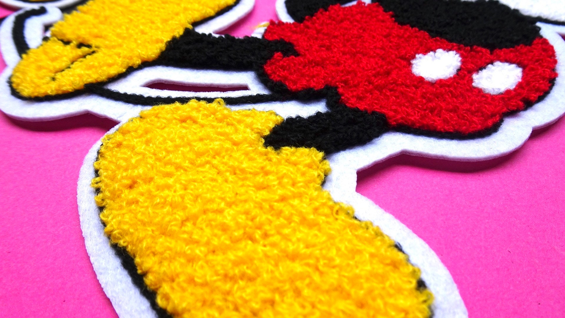 Mickey Mouse Patch Disney Sewing Patch Embroidery DIY Fabric - Etsy