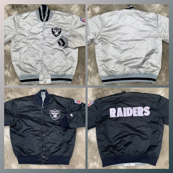 RARE starter reversible, 80s vintage Raiders Oakland/… - Gem
