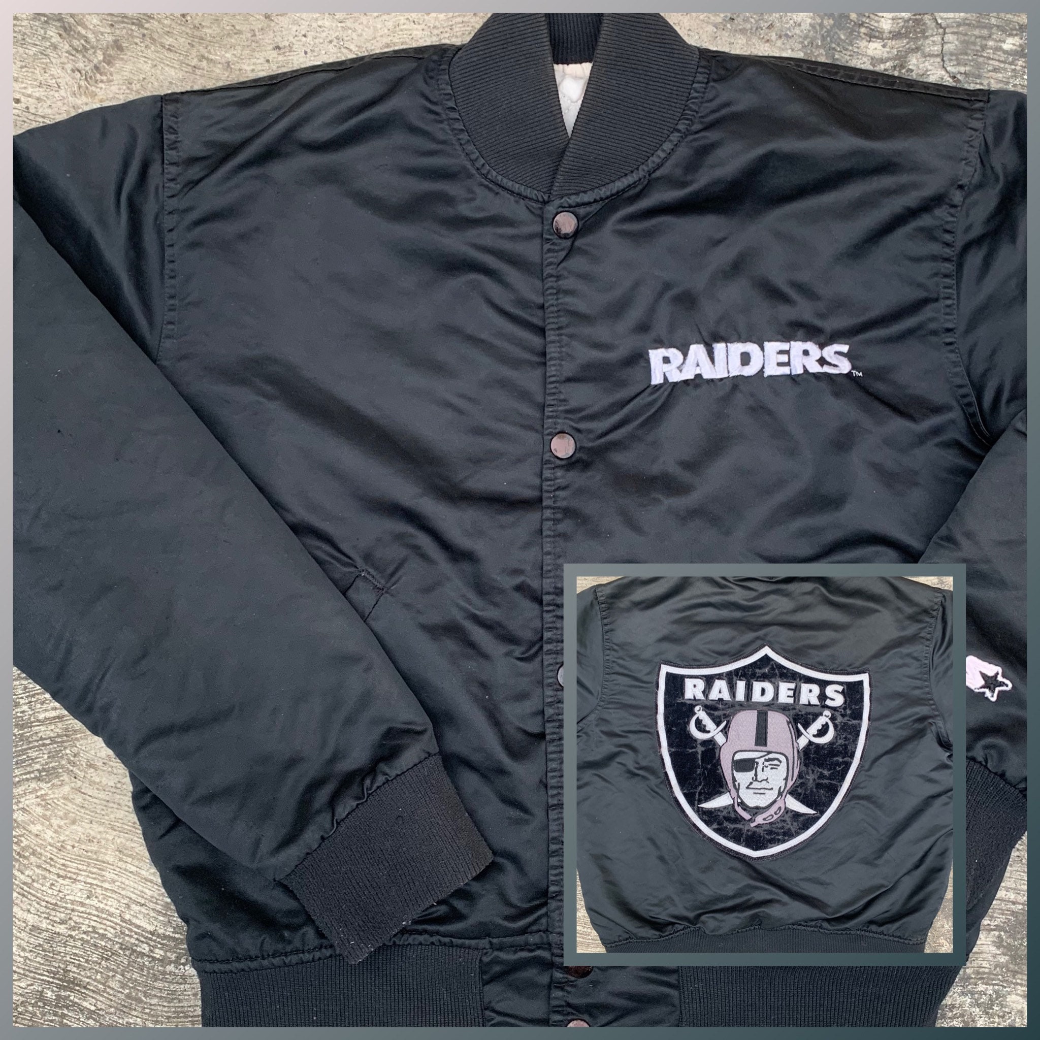 Raiders Starter Jacket for sale | Only 3 left at -75%